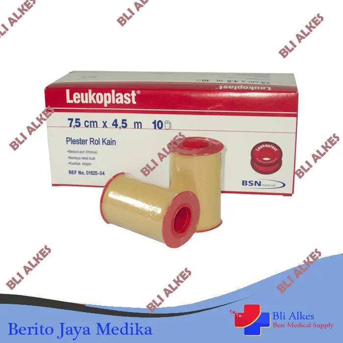 Leukoplast 7,5 x 4,5 Plester Coklat Plester Leukoplast 1625 Plester Rol ...