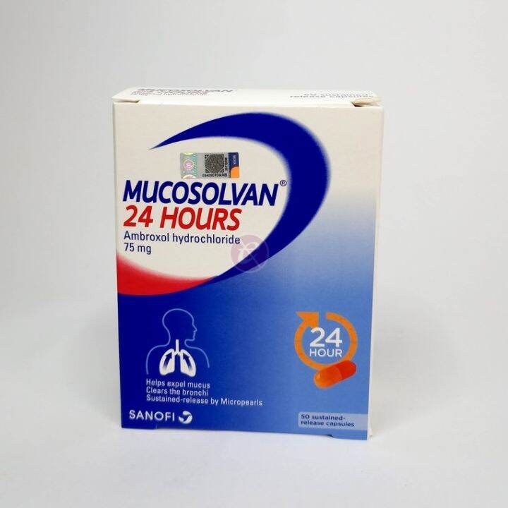 Mucosolvan Capsule 75mg (50s) | Lazada