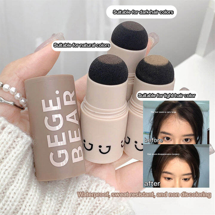 Gege Bear Hair Shadow Powder Hairline Filling Powder Waterproof Sweat ...