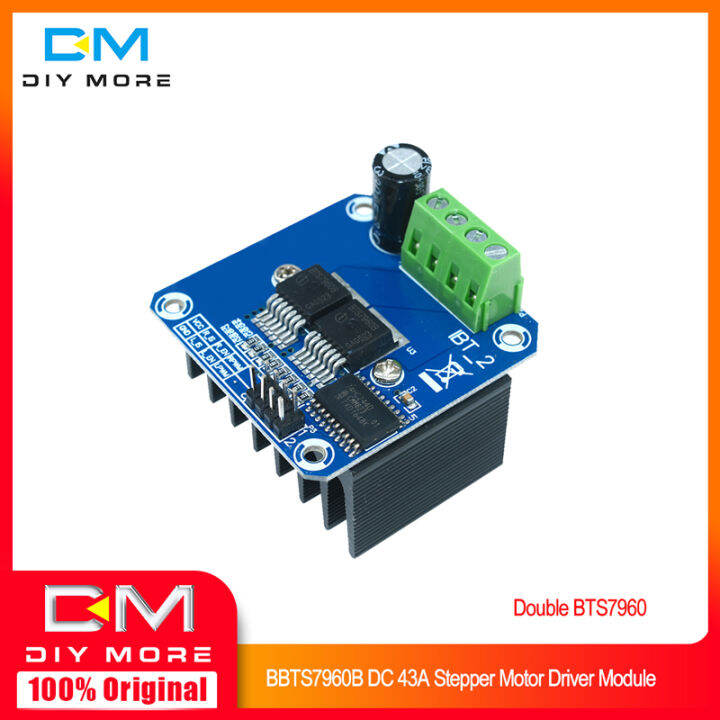 Original Diymore Double BTS7960 B BTS7960B DC 43A Stepper Motor Driver ...