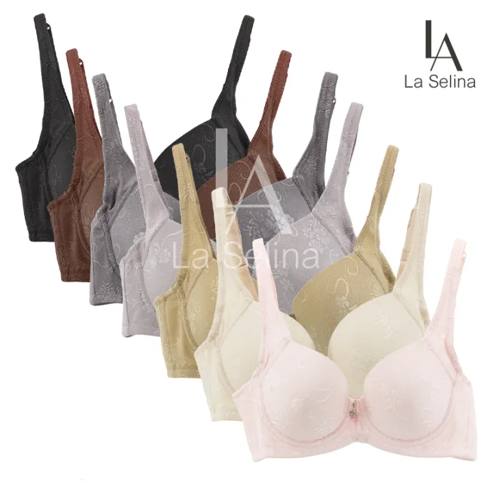 ชุดชั้นในหญิง เสื้อในผู้หญิง มีโครง ฟองน้ำบาง5mm ผ้าเก็บข้าง9cm เก็บข้างดี เสื้อในเก็บทรง ใส่ ...