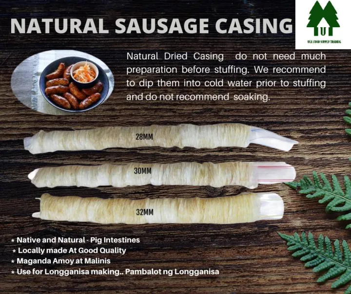 8meter Edible - Natural Dried Hog Longganisa / Sausage Casing | Lazada PH