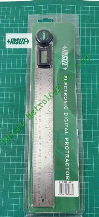 ไม้โปรแทรกเตอร์ ดิจิตอล Electronic Digital Protractors INSIZE รุ่น 2176 ...