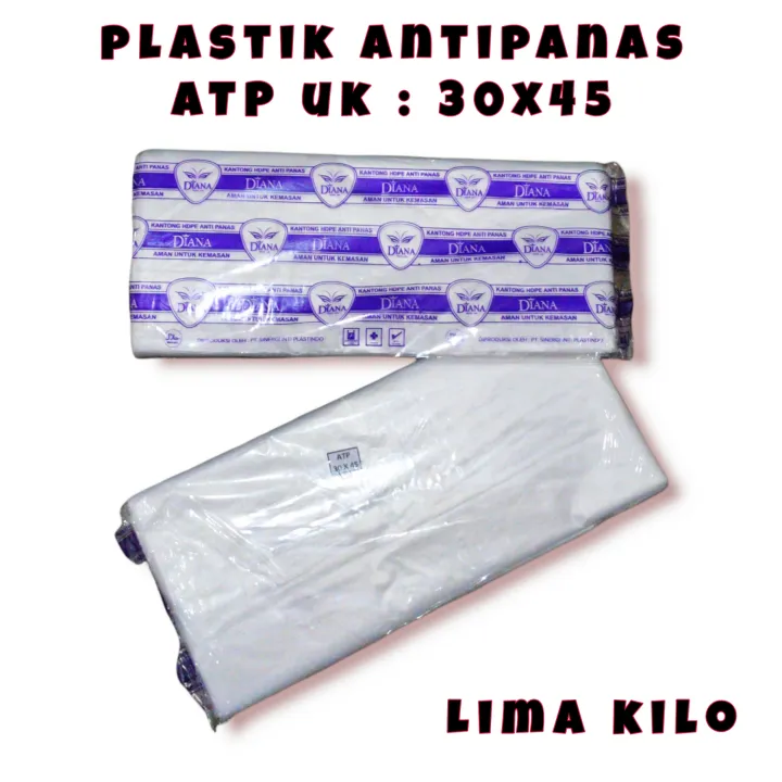 Plastik antipanas ukuran 30x45 cm (5kg) / plastik kuah/ plastik bakso ...
