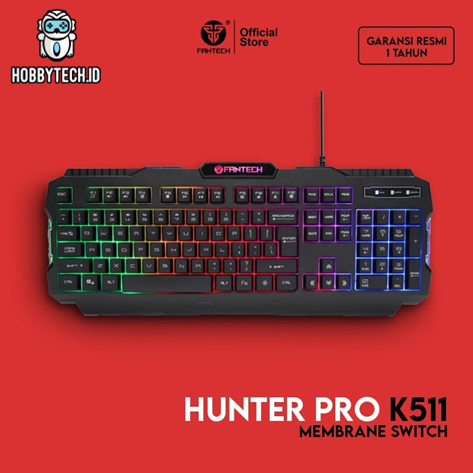 Fantech K511 Hunter Pro RGB Gaming Keyboard | Lazada Indonesia