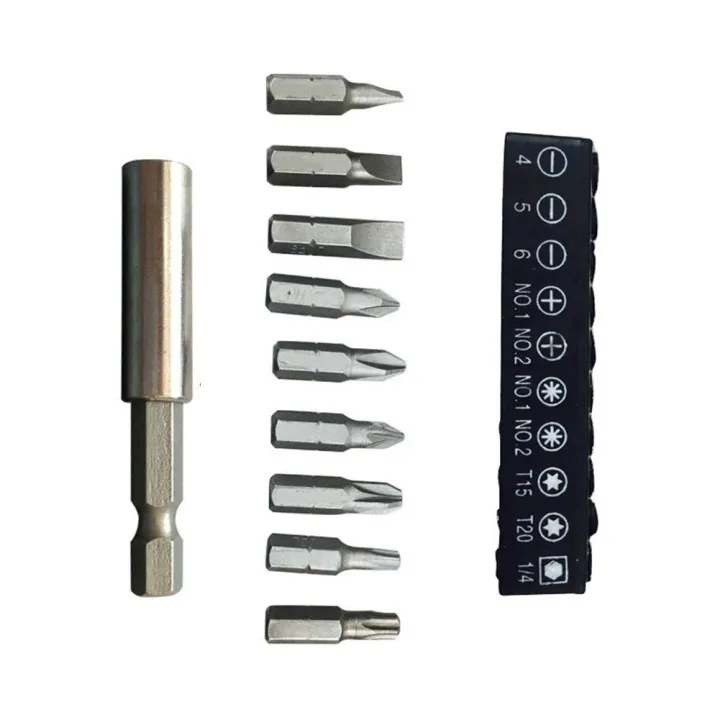 Toolstar 1/4นิ้ว Multifunctionl Extension Rod Tool 25Mm Slotted/ph/torx ...