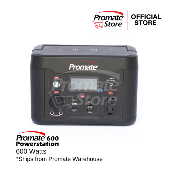 Promate 600 Powerstation | Lazada PH