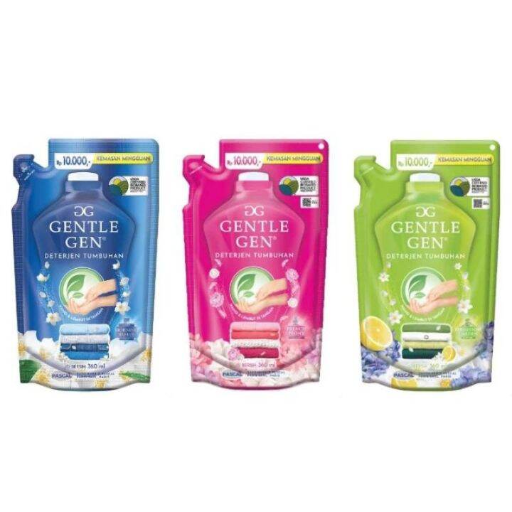 Gentle Gen Detergen Cair Pouch 360ML | Lazada Indonesia