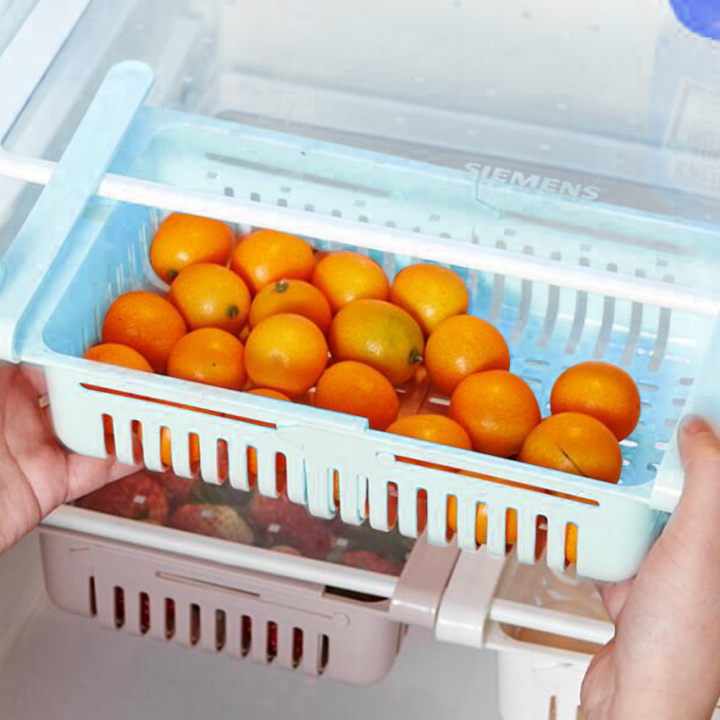 Chef's Hideout Retractable fresh-keeping pull-out sorting refrigerator ...