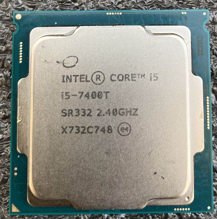 CPU (ซีพียู) 1151 INTEL CORE I5-7400t 2.4 GHz มีแต่ตัว CPU | Lazada.co.th