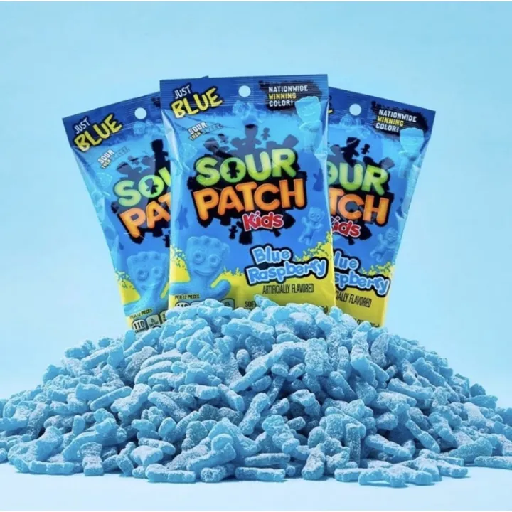 มาใหม่🔹Sour patch kids blue raspberry 3.6oz มาใหม่🔹1 Pk | Lazada.co.th