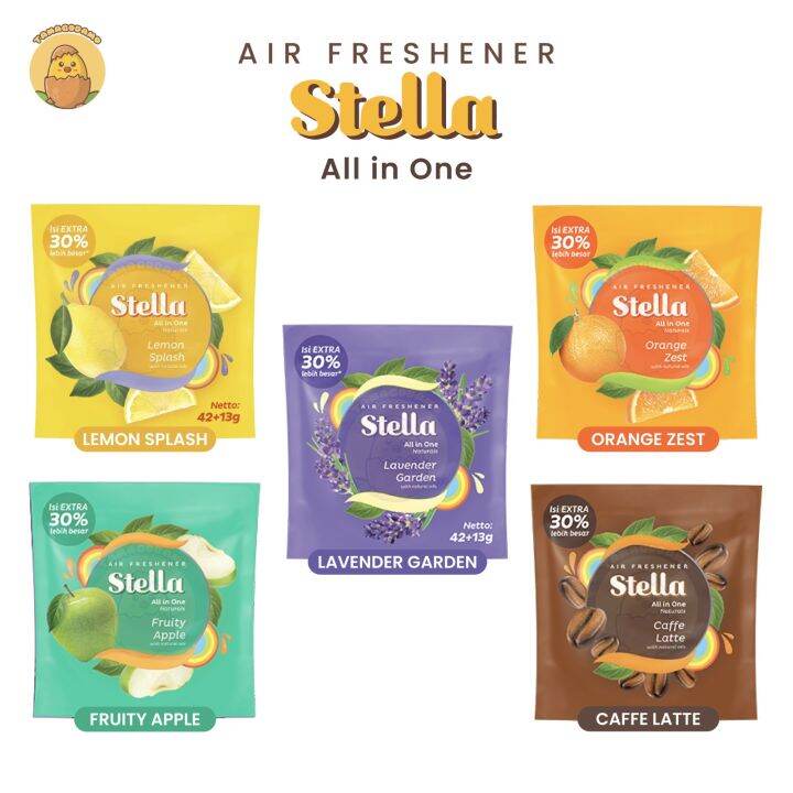 STELLA AIR FRESHENER ALL IN ONE - STELLA GANTUNG PENGHARUM RUANGAN ...