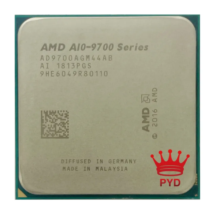 Built-in a10 9700 3.5 ghz quad-core amd cpu processor, am4 socket | Lazada PH