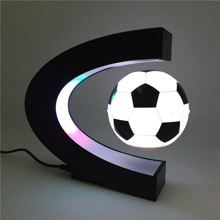 Magnetic Levitating Globe Floating football style Decoative Ball Office ...