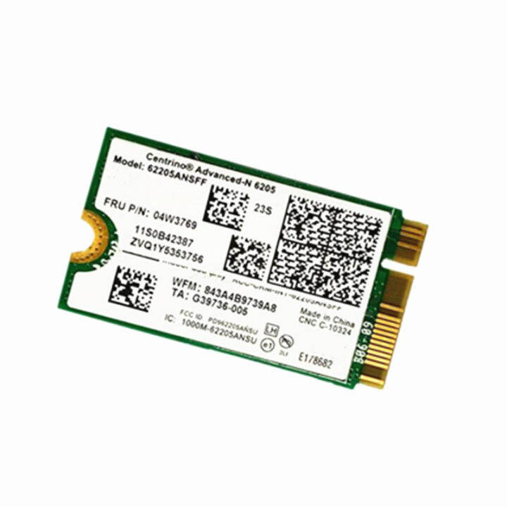 Original Intel 62205ANSFF Centrino Advanced-N 6205 Wireless WiFi Card ...