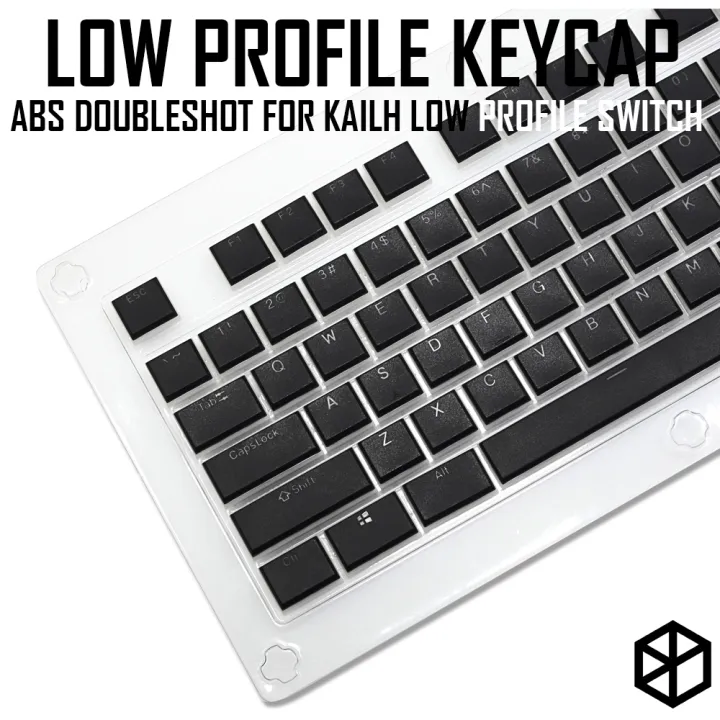 kailh choc low profile keycap set for kailh low profile swtich abs ...