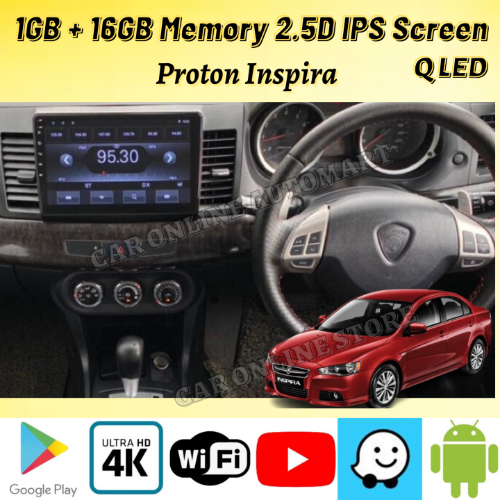 PROTON INSPIRA~ MOHAWK T3L MS SERIES Q-LED 1GB+16GB 4K ANDROID PLAYER ...
