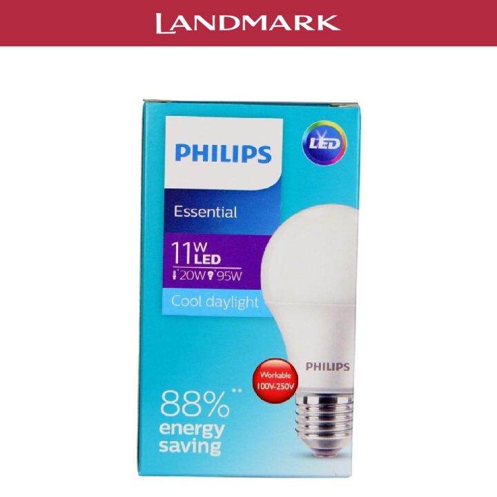 Philips Essential Led Bulb 11 Watts Daylight | Lazada PH