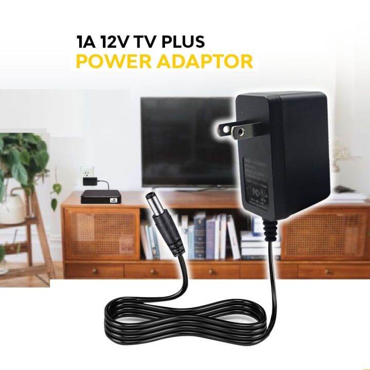 High Quality 1A output 12V Power Adaptor TV Plus Adaptor for ABS-CBN TV ...