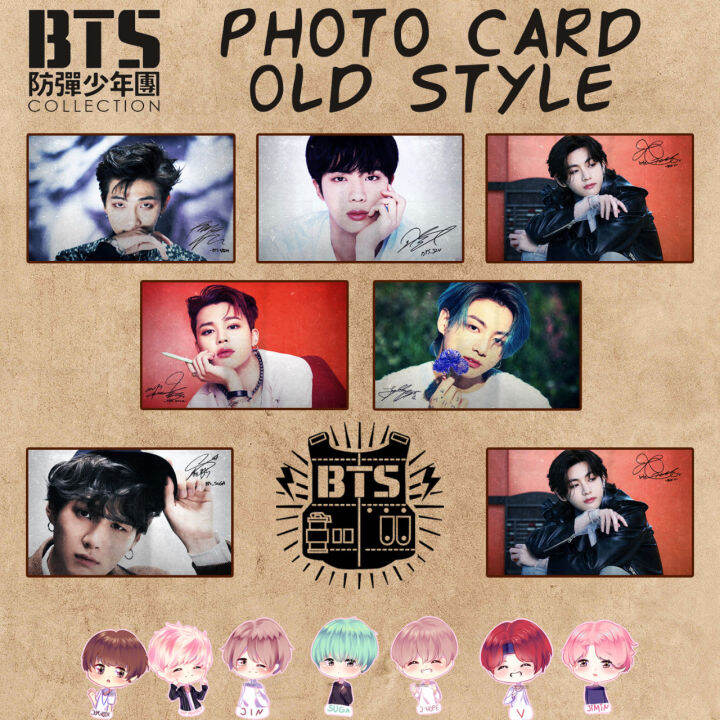 BTS ARMY PHOTO MEMBER BTS FOTO FANS BTS POTO PERSONEL BTS (MODEL B ...