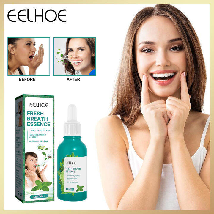 Eelhoe Fresh Breath Essence Mint Flavor Natural Bad Mouth Smell ...