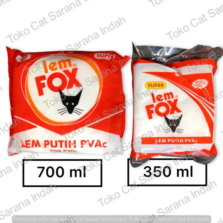 LEM PUTIH 350 GRAM 700 GRAM LEM FOX LEM NIPPON LEM PUTIH LEM UNTUK ...