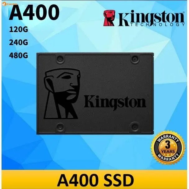 o-.oO Kingston SSD A400 120GB/240GB/480GB SATA Solid State Drive | Lazada PH