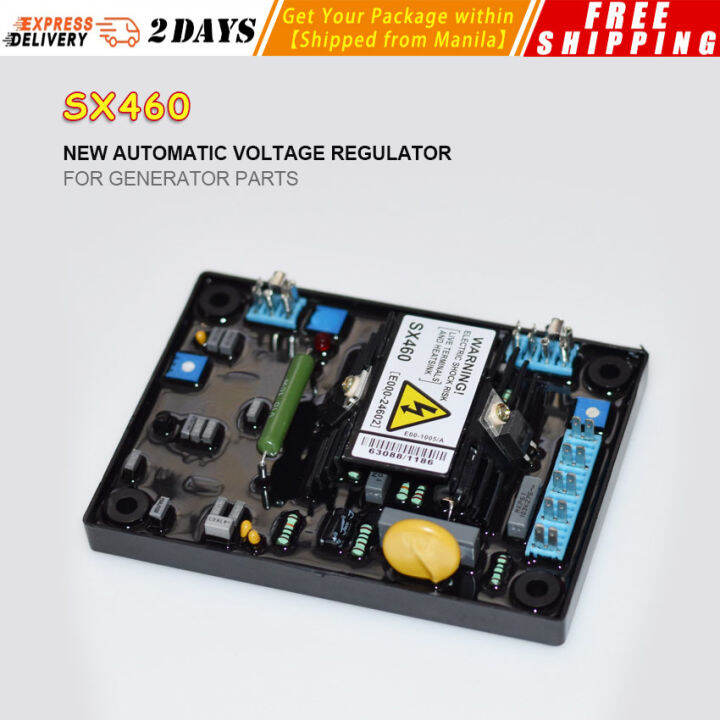 【SX460】Automatic Voltage Regulator AVR SX460 Half-wave Phase-controlled ...