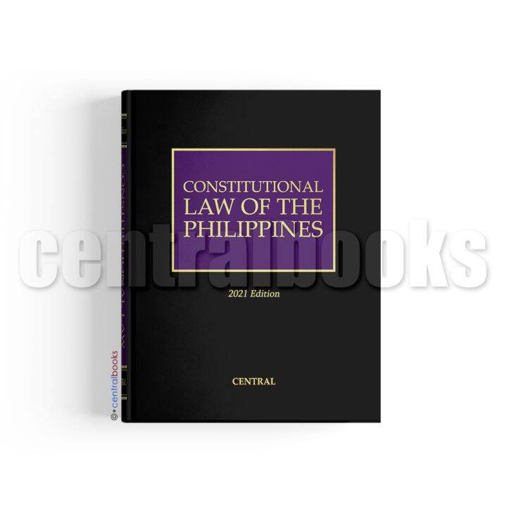 Constitutional Law of the Philippines Codal (2021 Ed.) Pocket-Size by ...