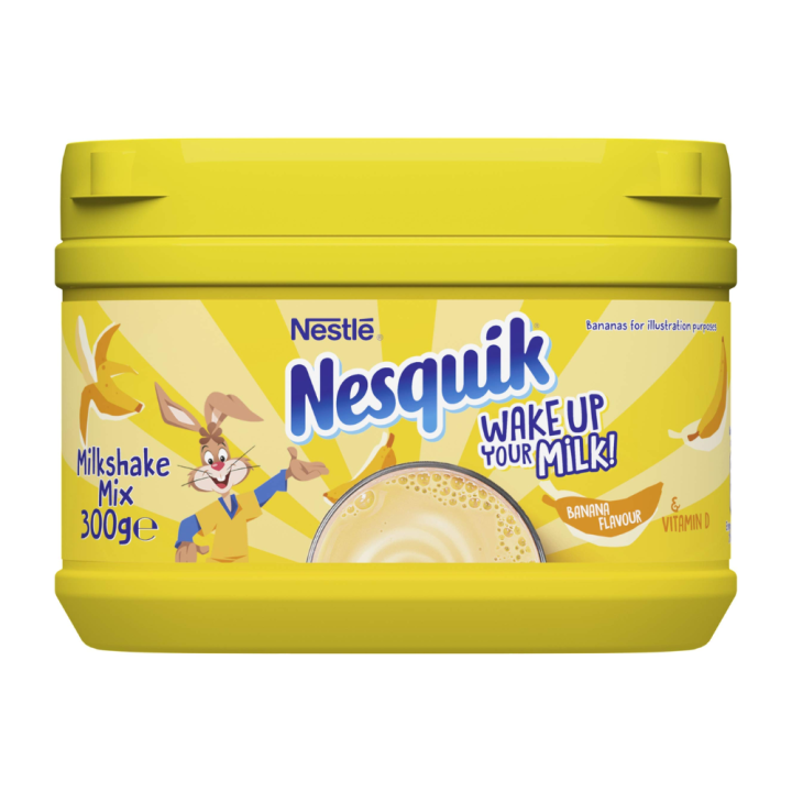 (EXP.06/2023) Nestle Nesquik Banana Flavour Milk Shake Mix เนสท์เล่ เนสควิก เครื่องดื่มนมผงปรุง ...