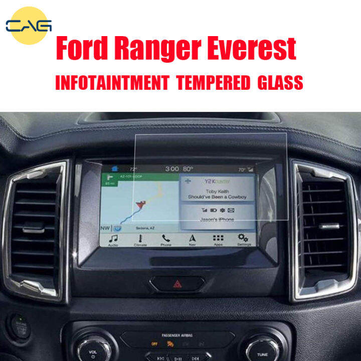 Screen Protector For Ford Ranger Everest Raptor 8inch GPS Tempered ...