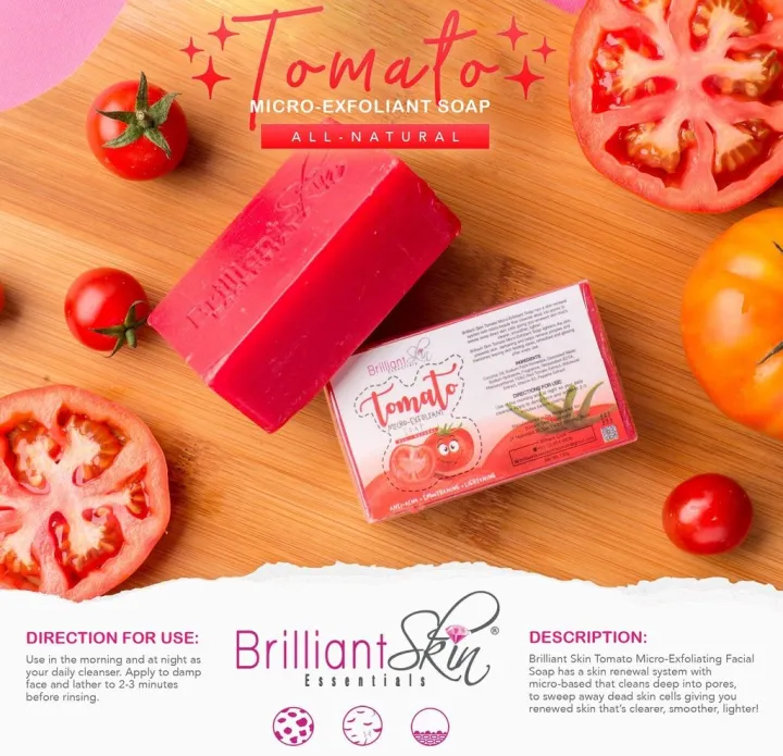 TOMATO MICRO-EXFOLIATING SOAP 135 G | Lazada PH