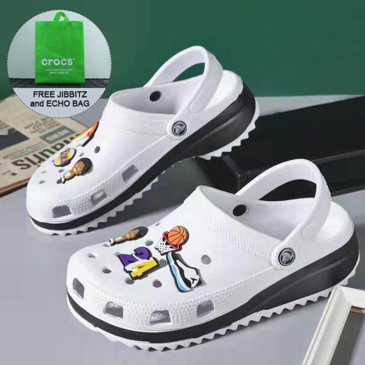 【CROCS for Men】FREE JIBBITZ and ECHO BAG 2021 New Style Men Crocs Clogs ...