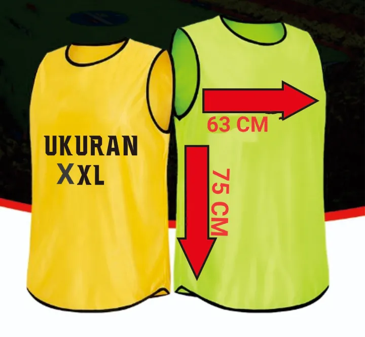 Rompi Bola - Rompi Futsal Polos Ukuran XXL | Lazada Indonesia