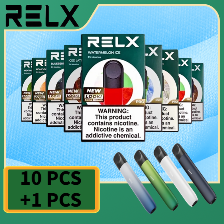 Rel X Infinity VAPING Smoke Set pod- Refillable,RELEX Disposable, and ...
