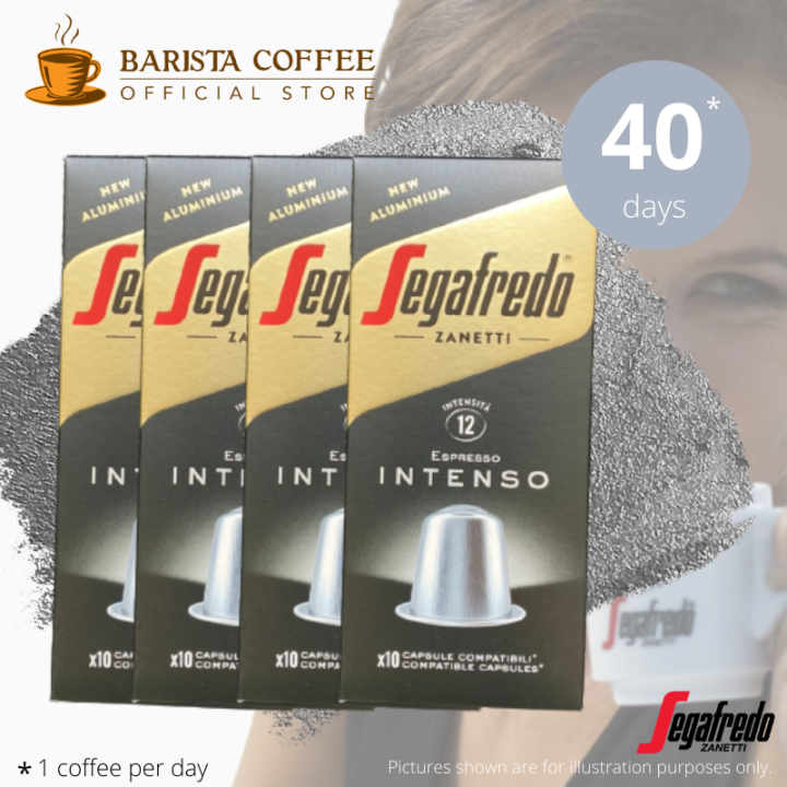 [Nepresso Compatible] Segafredo New Aluminium Espresso Intenso Capsules ...