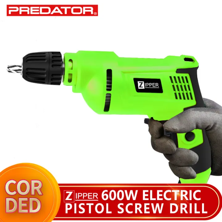 hand drill Zipper stepless speed regulation forward and reverse 10mm ...