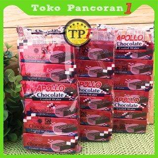 Apollo Coated Wafer Chocolate Rasa MILK susu HALAL | Lazada Indonesia