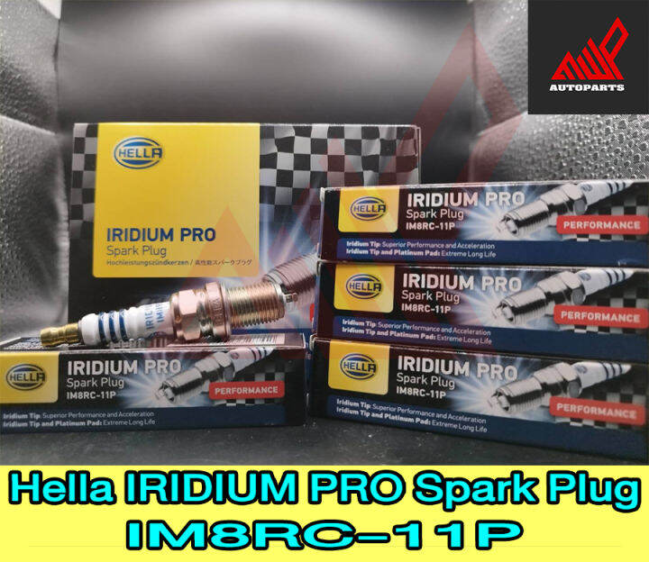 หัวเทียน Hella IRIDIUM PRO Spark Plug (IM8RC-11P) | Lazada.co.th