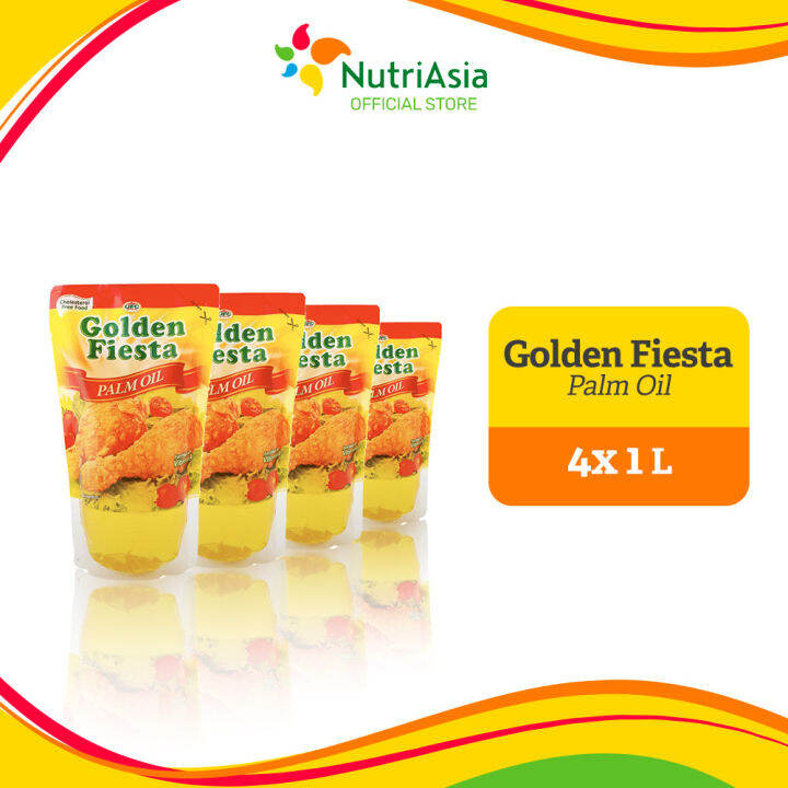 UFC Golden Fiesta Cooking Oil 1 L SUP Bundle of 4 | Lazada PH