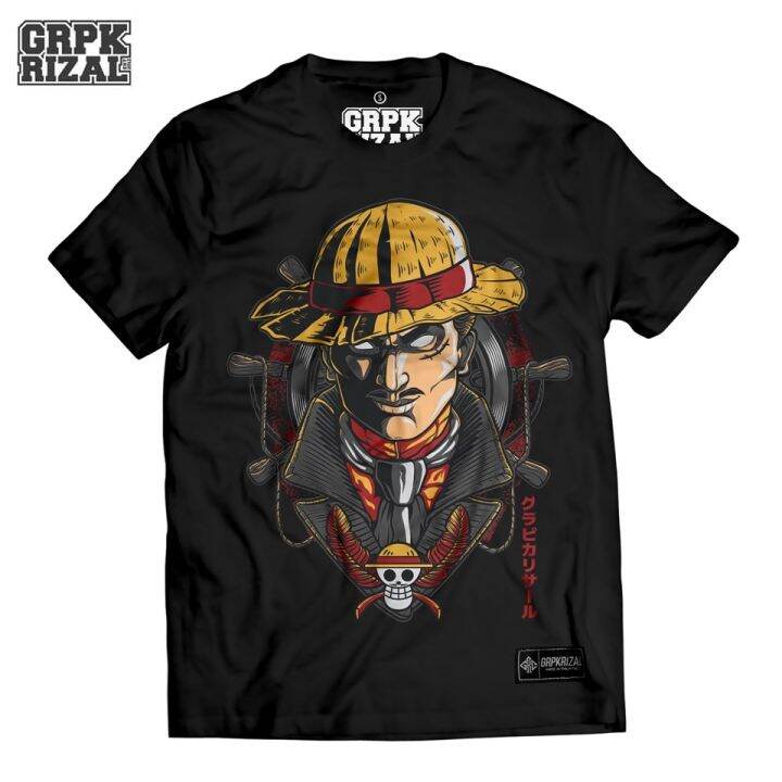 GRAPIKA RIZAL - GR LUFFY (BLACK) | Lazada PH