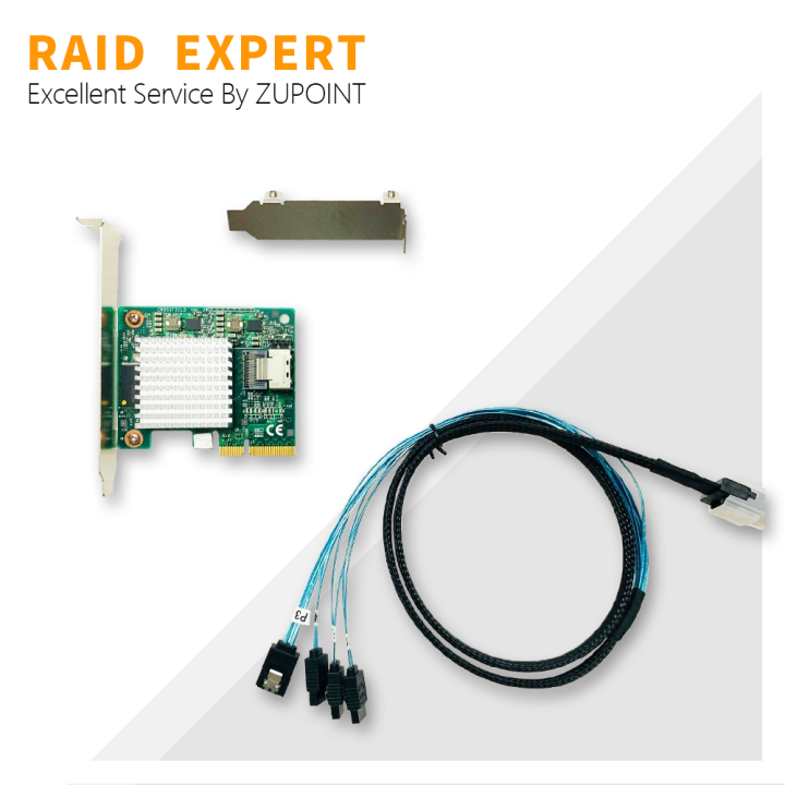 ZUPOINT H1110 81Y4494 SAS-2 RAID Controller Card SATA 6Gbps HBA LSI 9211-4i P20 IT Mode for ZFS ...