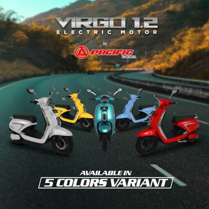 SEPEDA MOTOR LISTRIK VESPA PACIFIC VIRGO 1.2 E-BIKE ELECTRIC BIKE ...