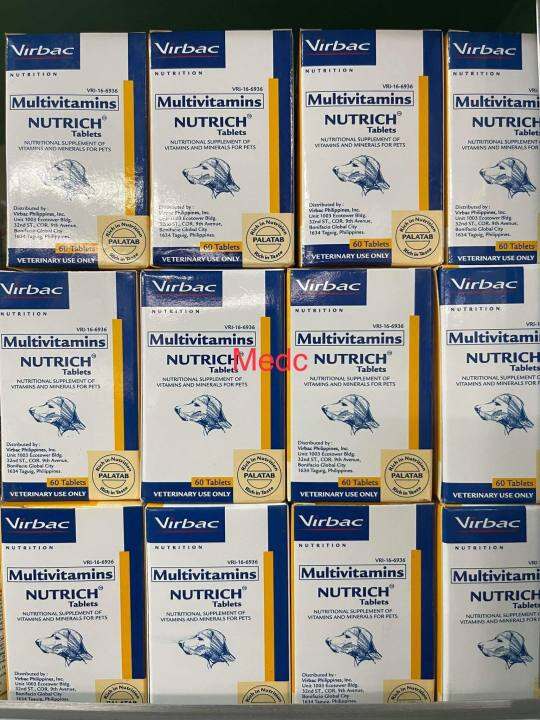Virbac Nutrich 60 Tablets | Lazada PH Virbac Nutrich 60 Tablets | Lazada PH