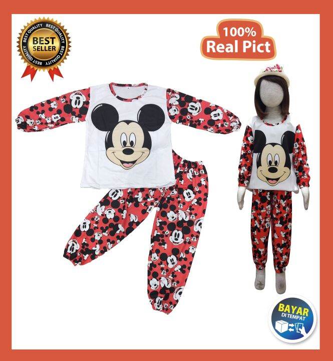 Trend Model Setelan Anak- Anak Print Karakter | Lazada Indonesia