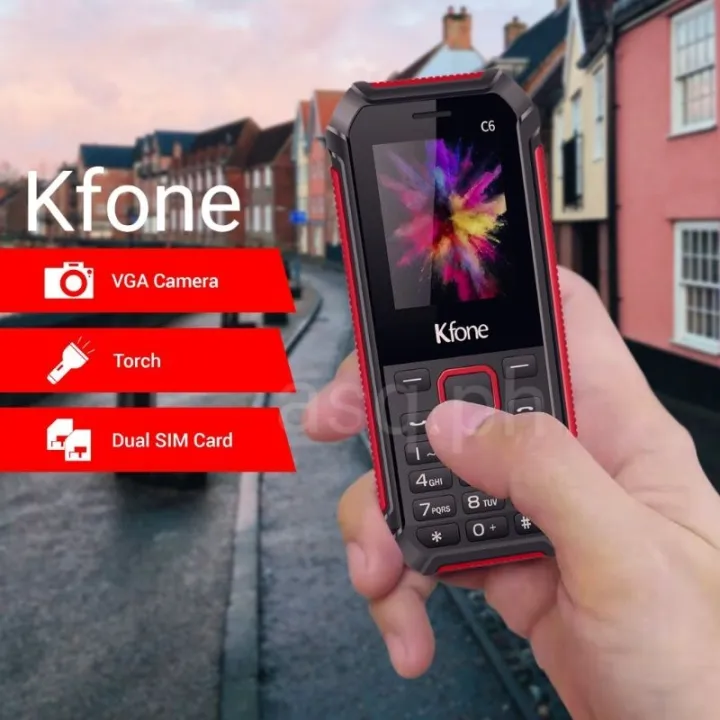 【Hot Sale】 Kfone C6 C7 Basic phone Dual sim 1.77 display keypad | Lazada PH