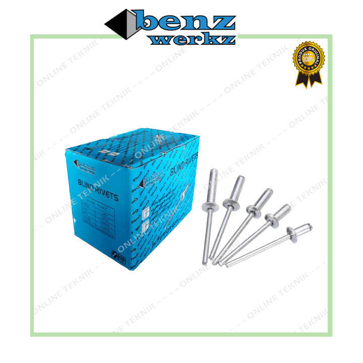BENZ Paku Rivet Tipe 435 Ukuran 3,2 mm | Lazada Indonesia