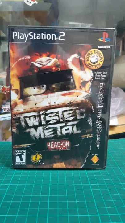 แผ่นเกมส์ Twisted Metal มีปกพร้อมกล่อง ของเครื่อง Play Station2 (PS2 ...