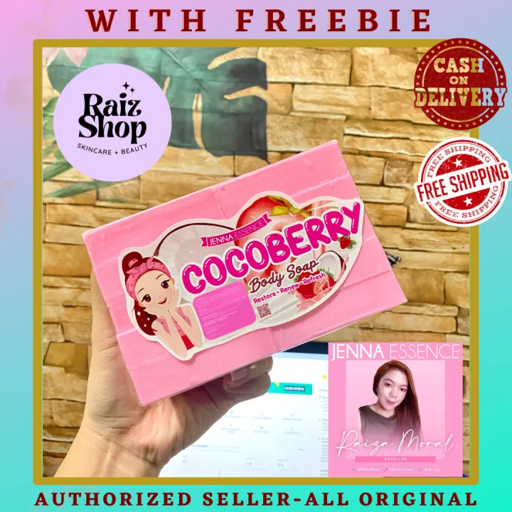 COCOBERRY SOAP by Jenna Essence 1 KILO WITH FREEBIES | Lazada PH