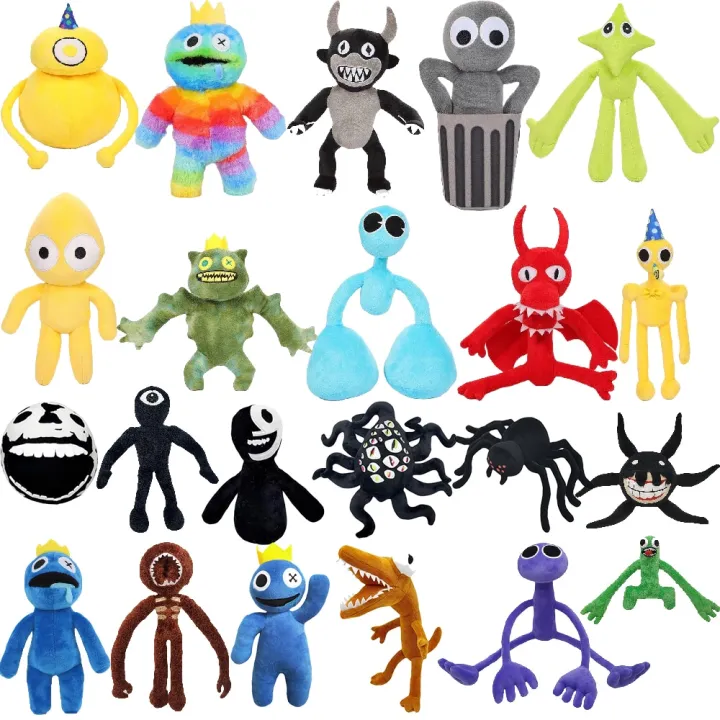 Rainbow Friends The Figure Doors Plush Toys Horror Game Doors Character ... Rainbow Friends The Figure Doors Plush Toys Horror Game Doors Character ...